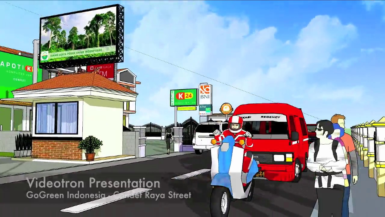 Map 3D for Videotron - YouTube