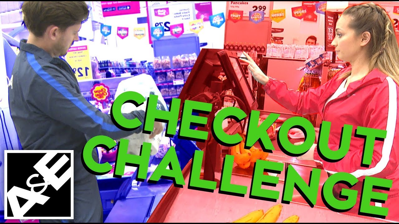 SUPERMARKET CHECKOUT CHALLENGE! - YouTube