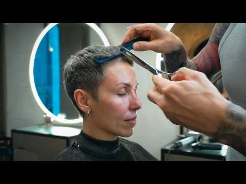 ✂️ No Bangs. Quietly Crafting a Pixie — ASMR & Voiceover