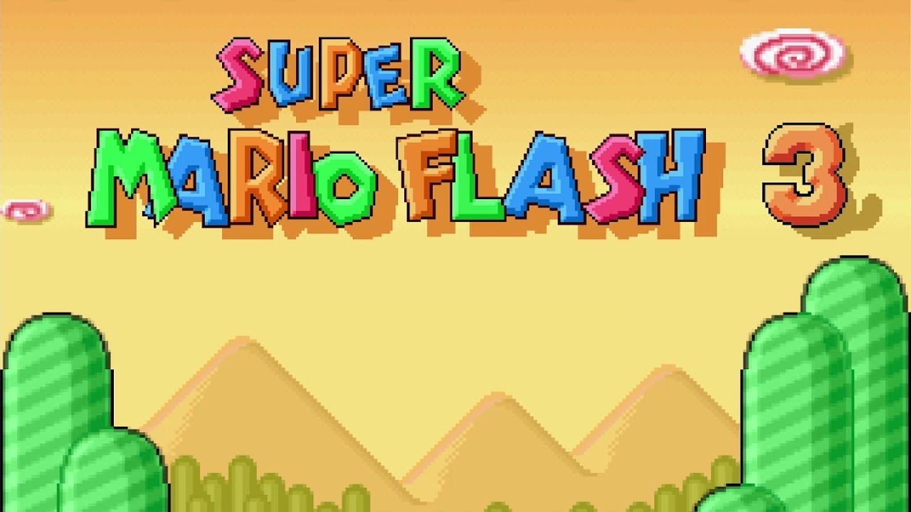Super Mario Flash 3 - 8 Bonus Game - YouTube