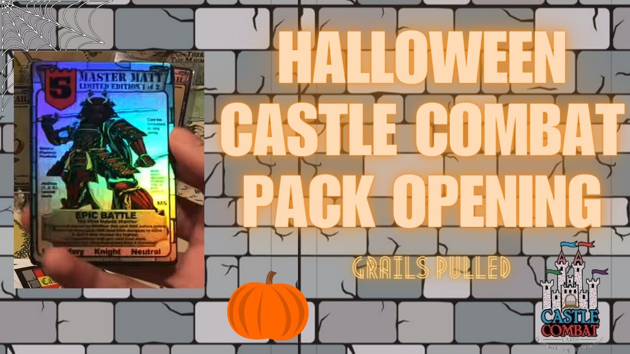 Castle Combat Pack Opening! Halloween Special 🎃 - YouTube
