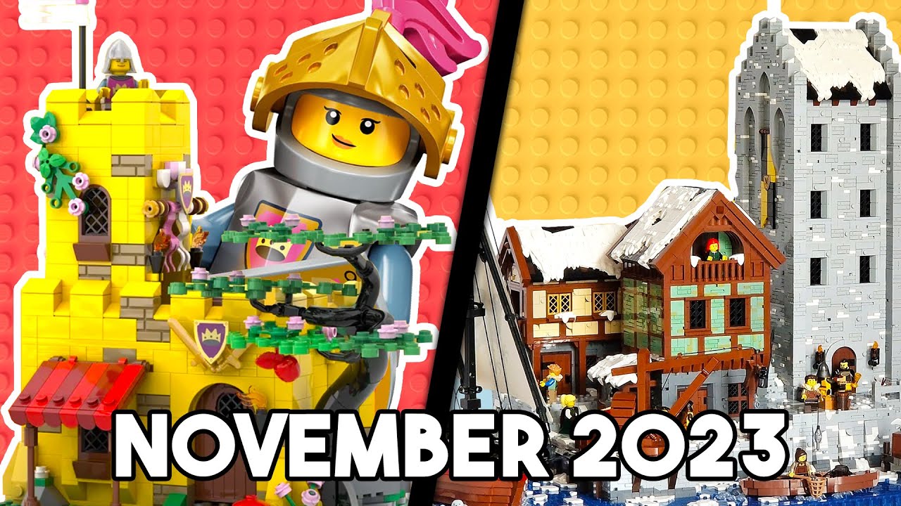 Top 5 Best LEGO Castle MOCS of The Month - November 2023 - YouTube