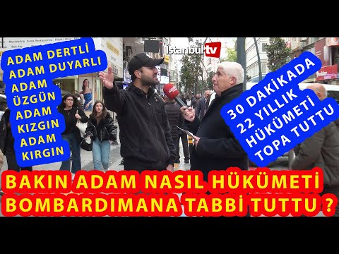 ADAM MAKİNELİ TÜFENG GİBİ KONUŞTU,AÇTI AĞZINI  YUMDU GÖZÜNÜ,AKP 22 YILDA ÜLKEYİ BERBAT ETTİ