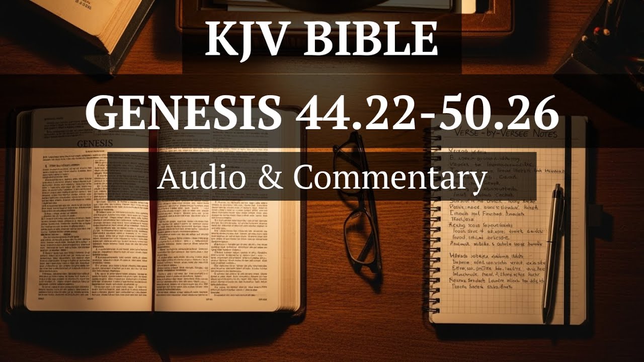 Audio Bible Read and On-Screen Commentary: (KJV) Genesis Chapters 44.22 ...