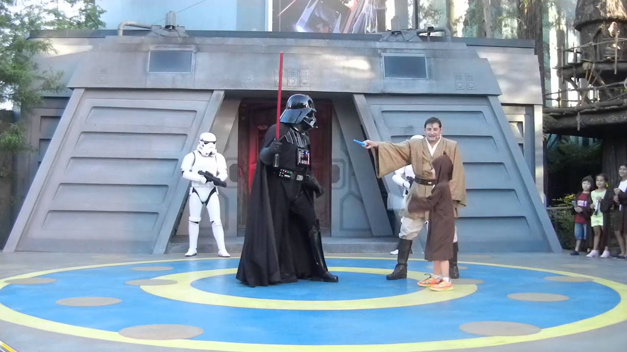 Star Wars Jedi Training @ Disney - YouTube