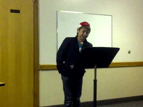 Isaac's Comedy Routine - YouTube