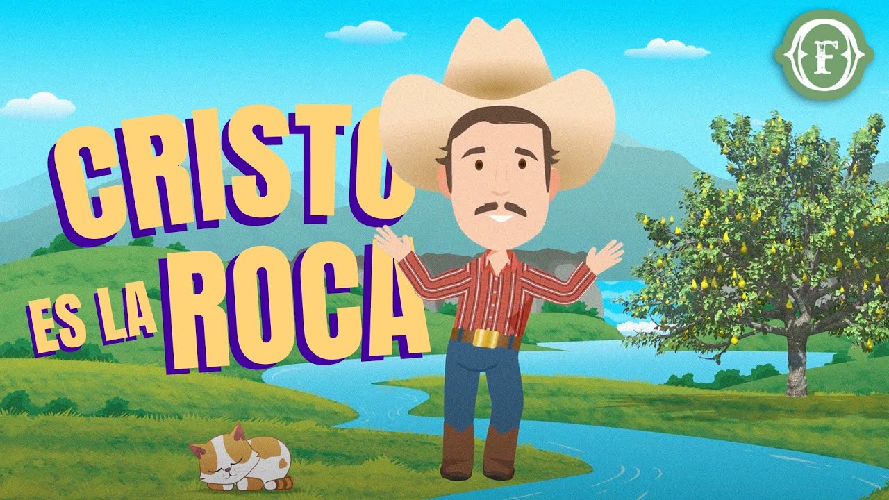 Cristo Es La Roca 🎵I Canciones infantiles cristianas🌈 I Música para ...