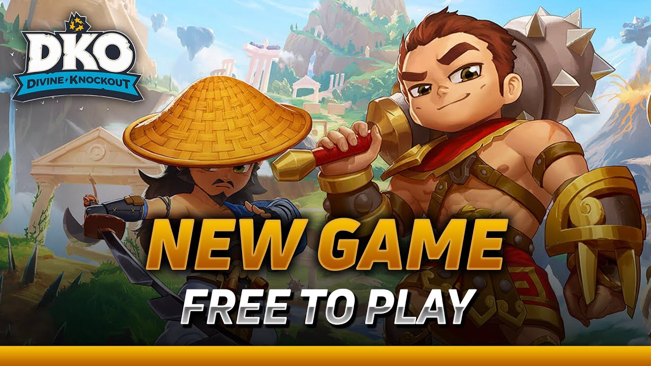 GAMEPLAY DIVINE KNOCKOUT (DKO) - Hi-Rez NEW GAME - YouTube