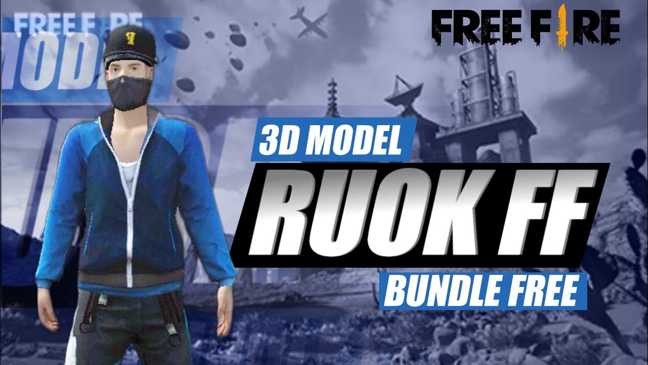 Free Fire 3D Model Free Ruok FF Bundle Cobra Gaming Prisma 3D - YouTube