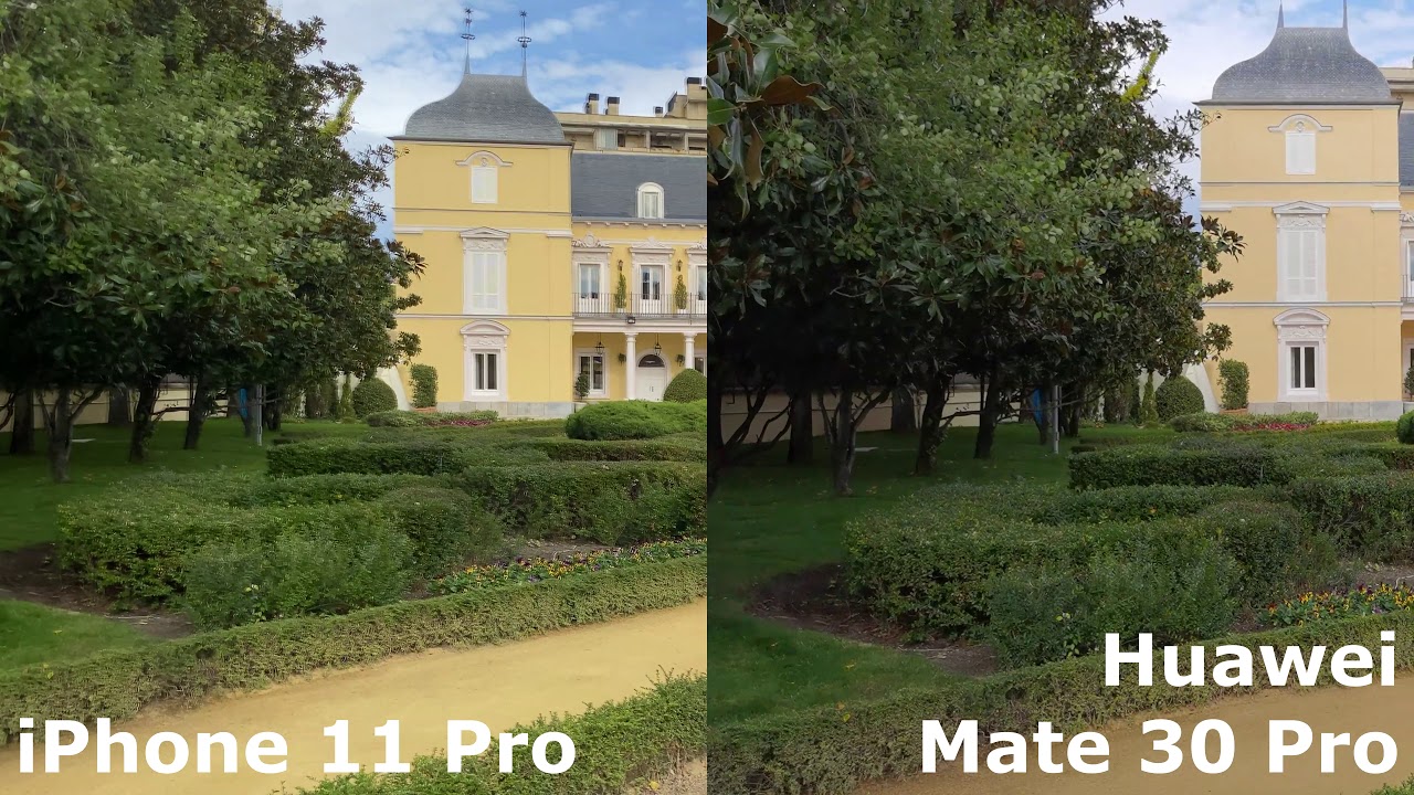 Huawei Mate 30 Pro vs. iPhone 11 Pro: Prueba vídeo 4K@60fps [TEKNOFILO ...