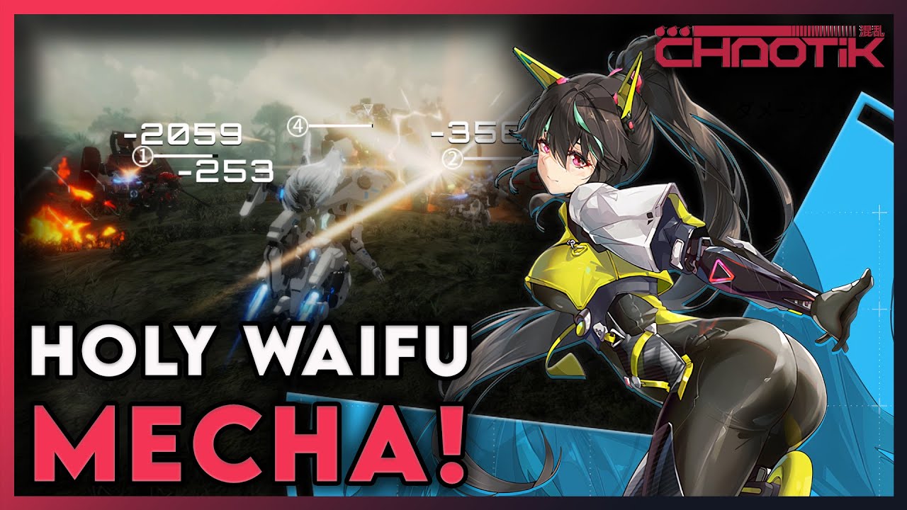 THIS MECHA WAIFU GAME is STRANGE but KINDA COOL! | E.T.E Chronicle ...