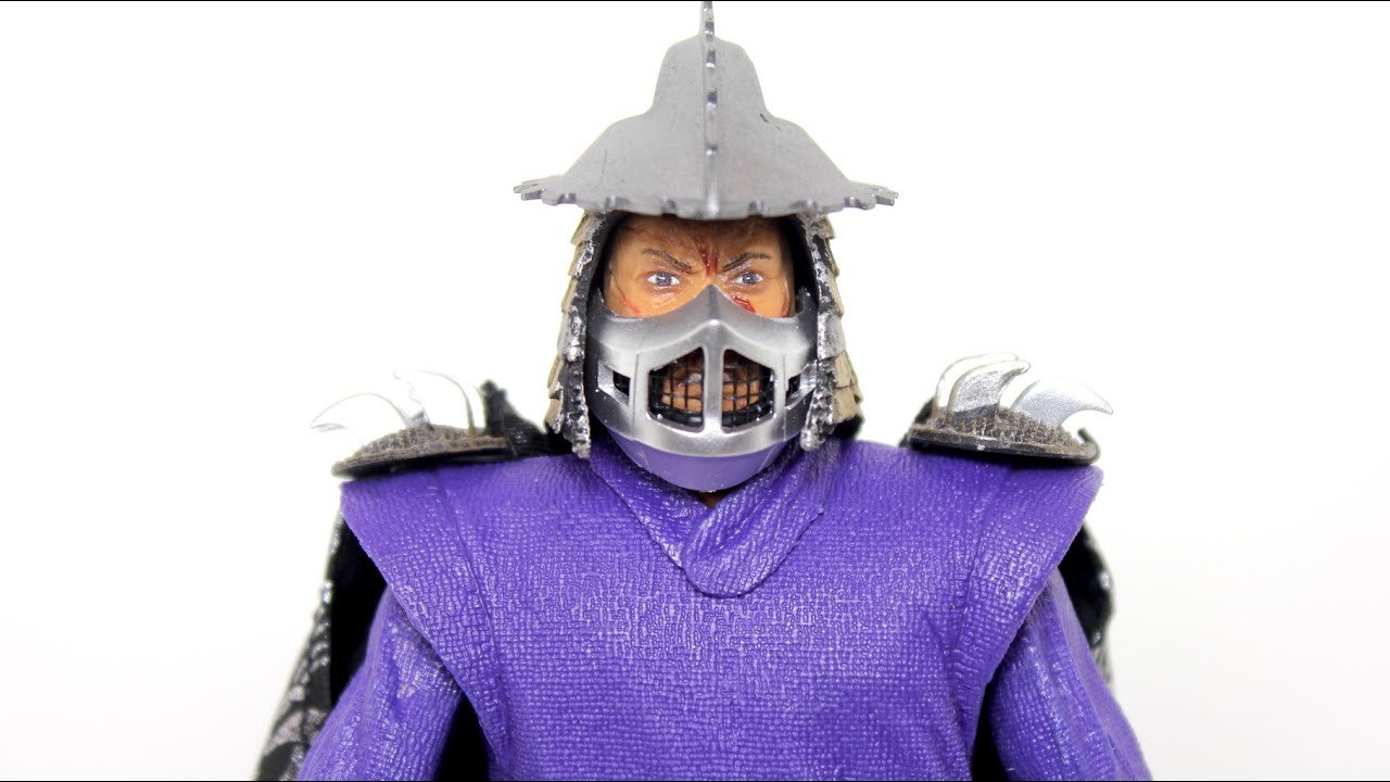 NECA TMNT 2 SHREDDER Figure Review - YouTube