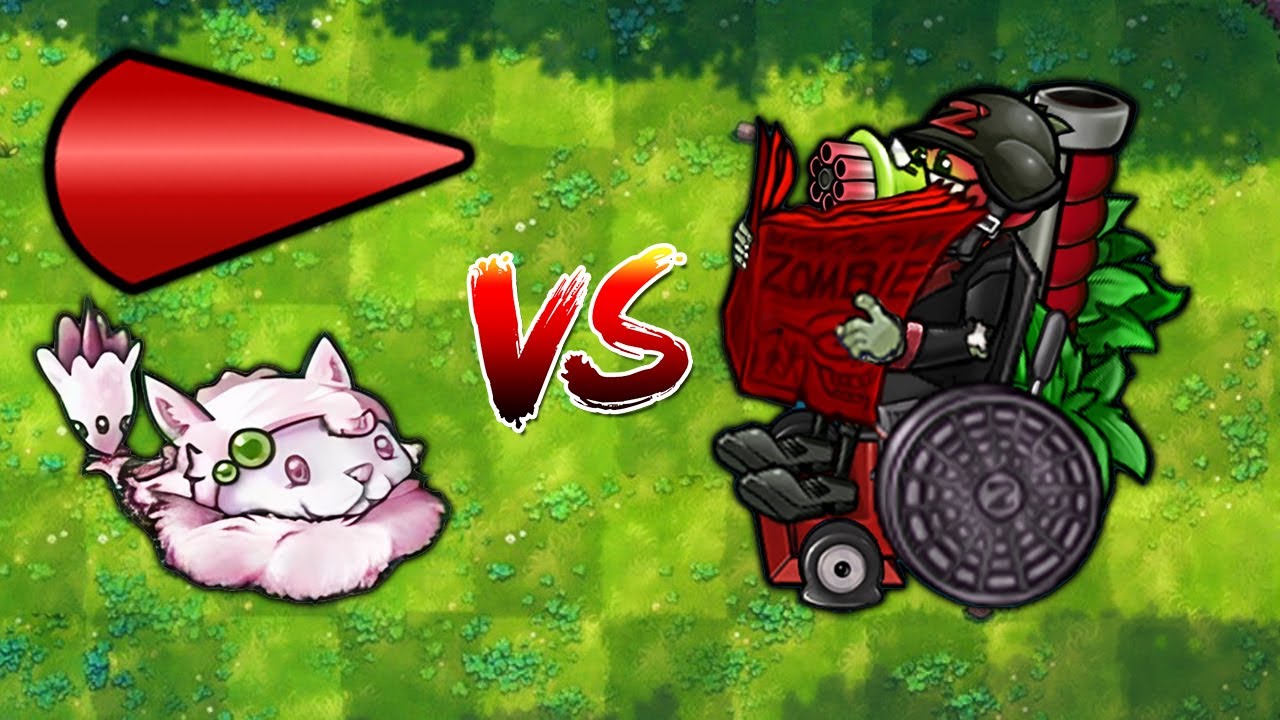 PVZ Fusion 2.2 - New Cattail vs Professor Z Zombie - YouTube
