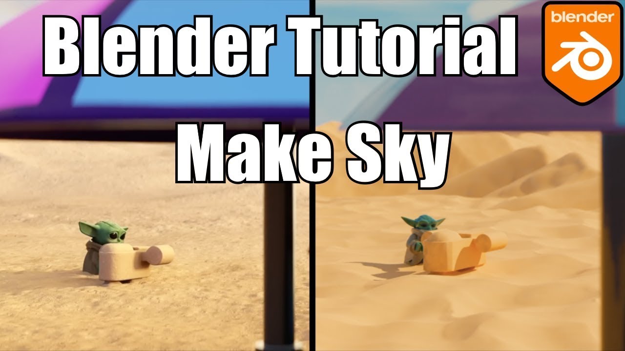 How To Make An Awesome Sky In Blender - Blender Animation Tutorial ...