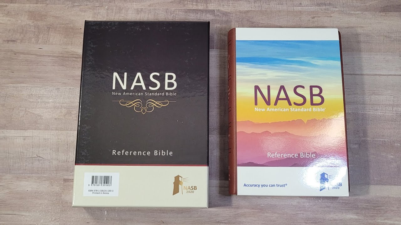 NASB Reference Bible Prime Edition And Leathertex Review YouTube NASB Reference Bible Prime Edition And Leathertex Review YouTube