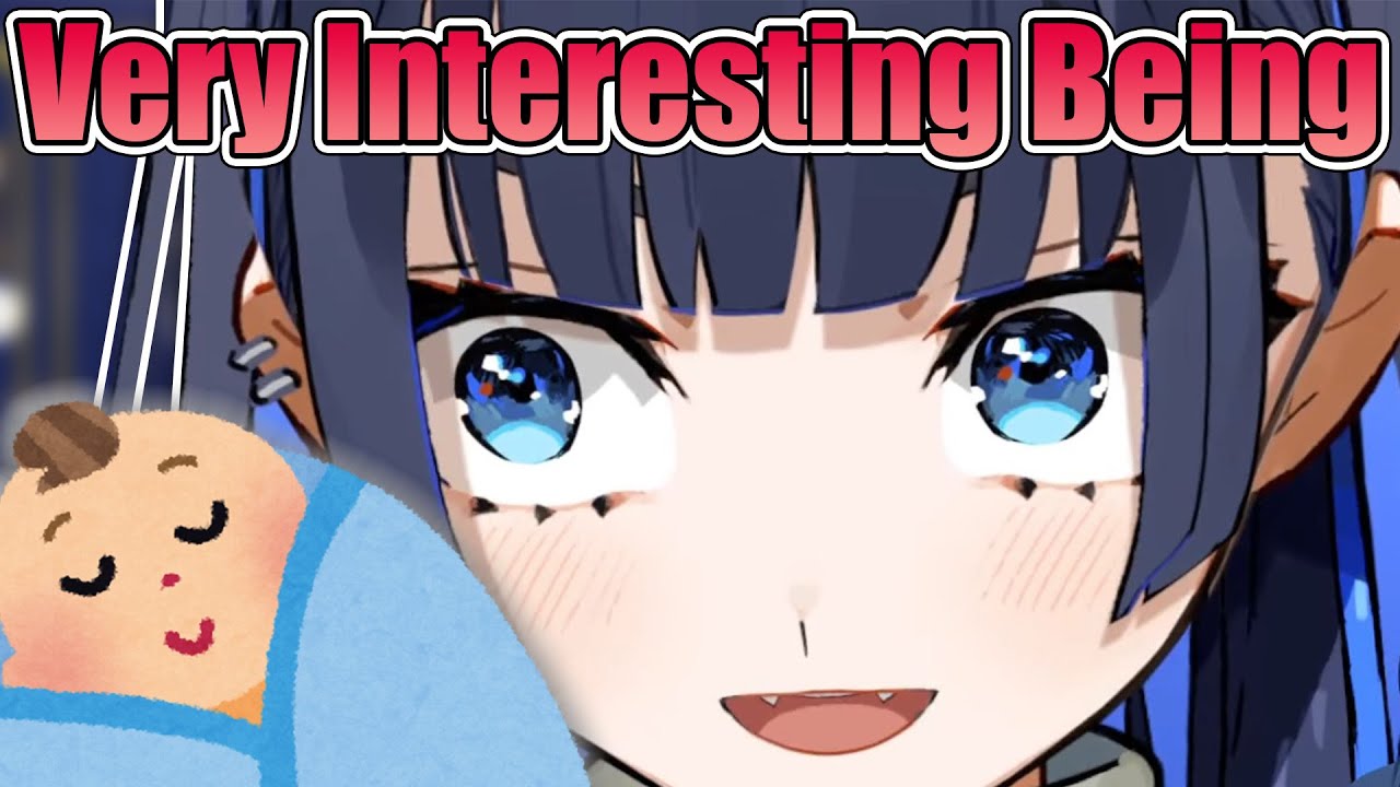 Kronii Fascinated by a Human Baby and Likes to Stare REAL CLOSE at Them ...