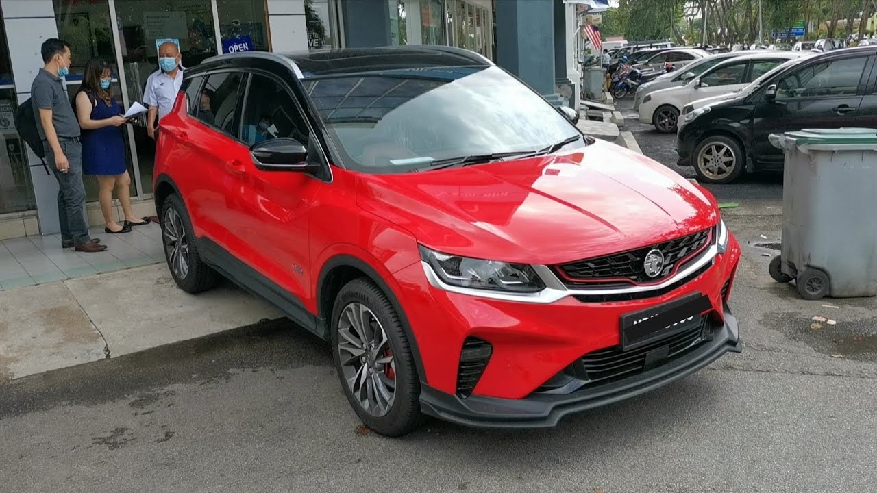 Proton X50 Red Exterior Walk. Do you see the curves? 🤔 - YouTube