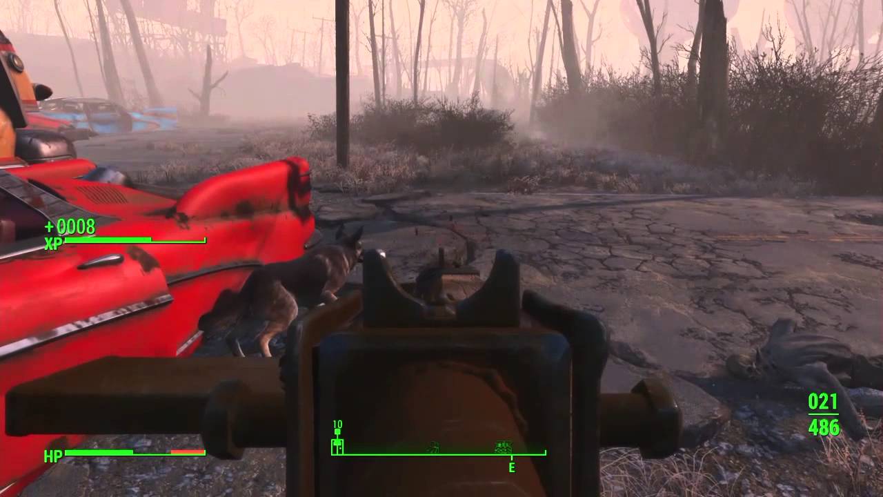 Fallout 4 flying ghoul - YouTube