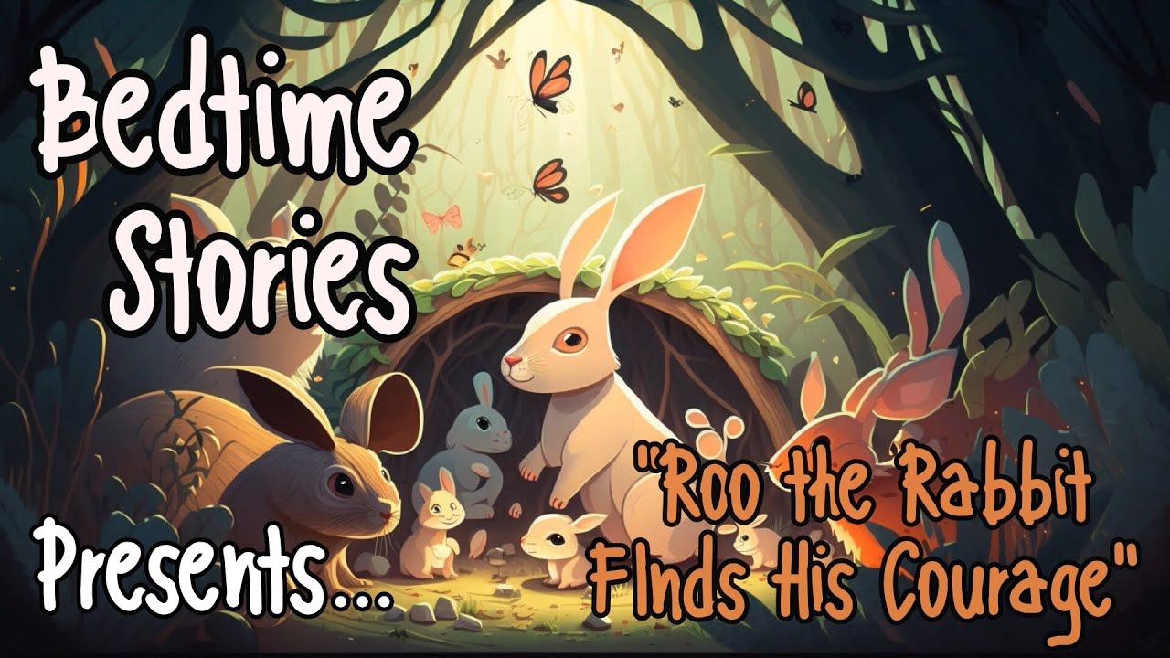 Bedtime Stories: "Roo The Rabbit Finds His Courage" - Sleep-inducing ...