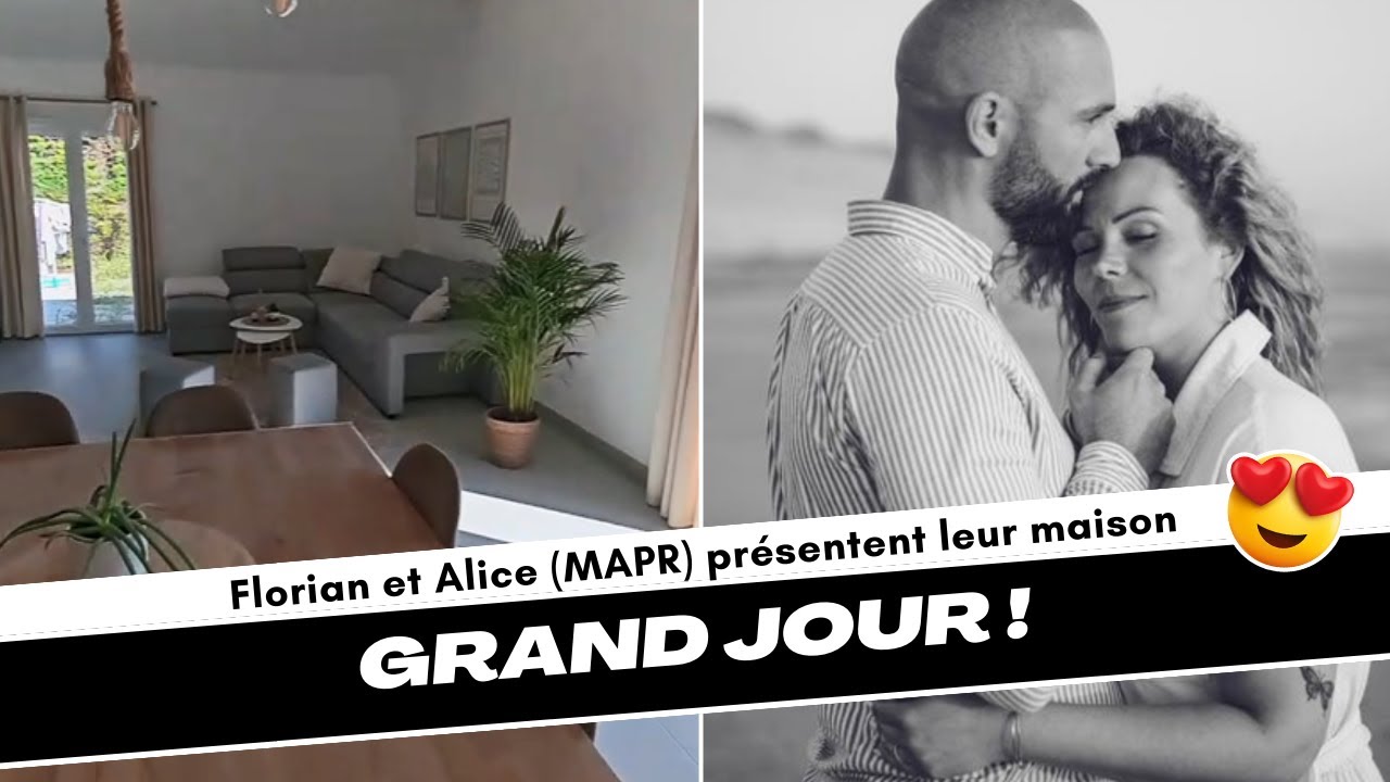 En vidéo, Florian et Alice (MAPR) présentent leur nouveau nid d’amour ...