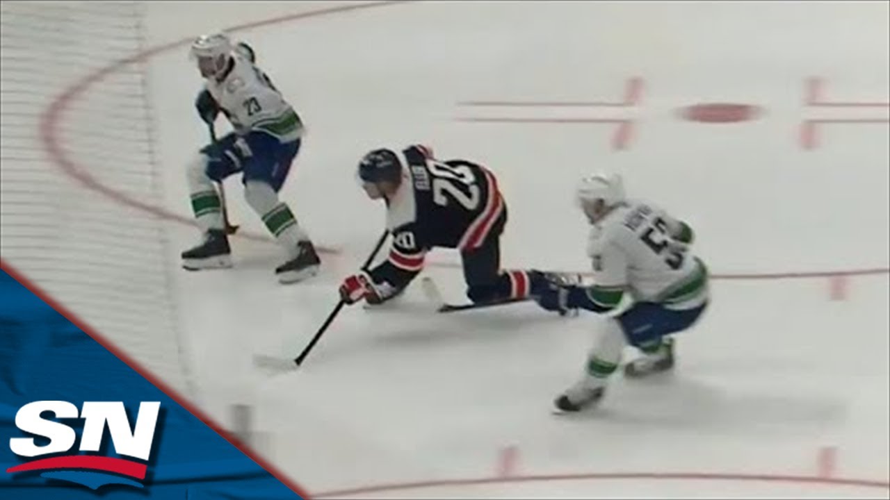 Lars Eller Scores Just Eight Seconds Into Second Period vs. Canucks ...