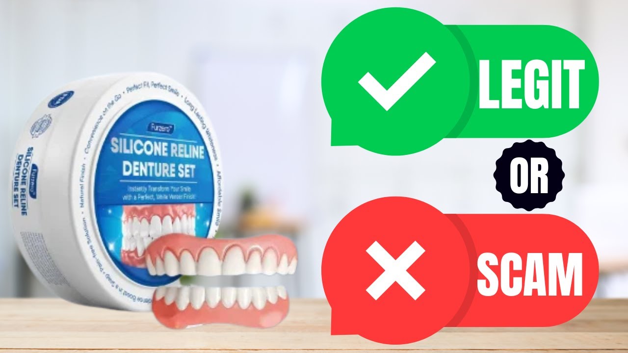 Furzero Silicone Reline Denture Set Review - Legit Or Scam? - YouTube