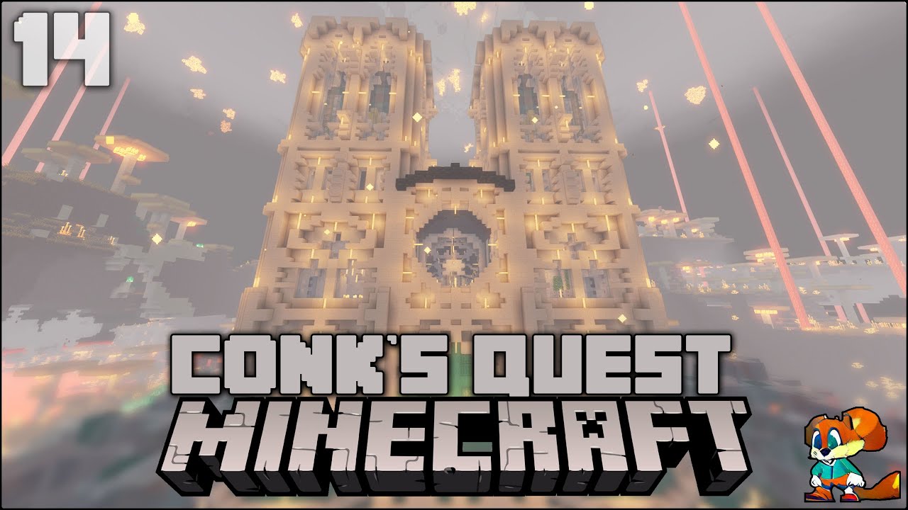 The Illager Nether Refuge | Conk's Quest in Minecraft | Part 14 - YouTube