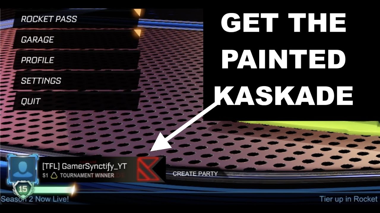 HOW TO GET THE PAINTED KASKADE BANNER IN ROCKET LEAGUE!!! - YouTube