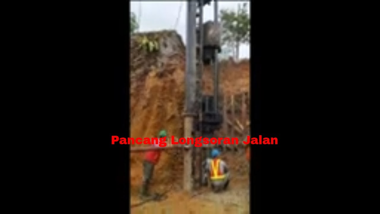 Pancang Longsoran Jalan #alatkonstruksi #mahakamrayaperdana #pakubumi # ...