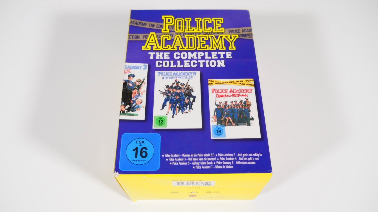 Police Academy Box Unboxing - YouTube
