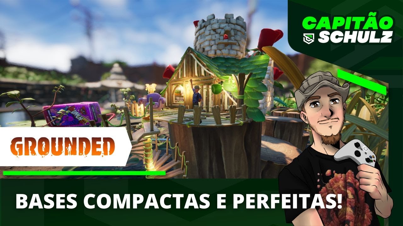 Grounded: O Melhor Tipo de CONSTRUÇÃO Que Você Verá! Faça Bases ...