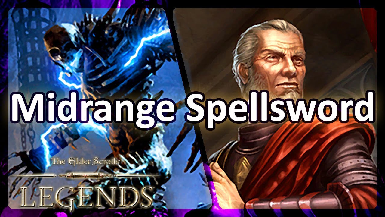 (TES: Legends) Midrange Spellsword Discussion and Gameplay - YouTube