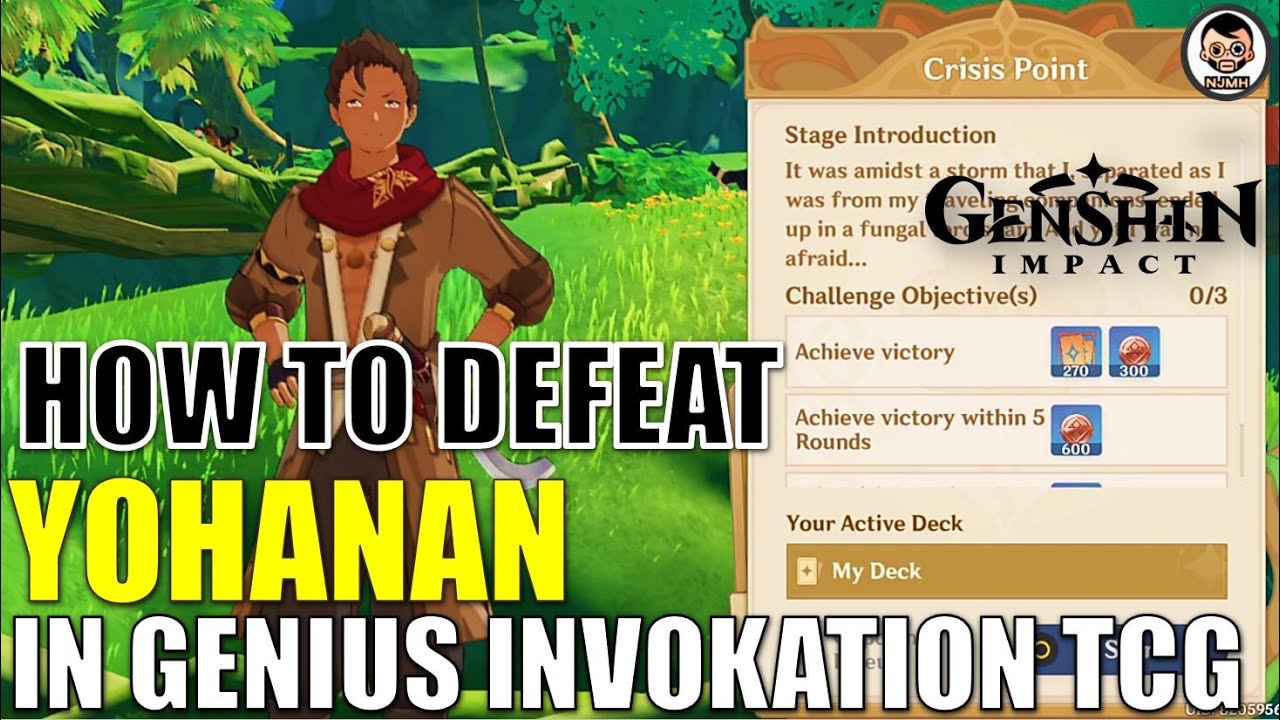 How to defeat YOHANAN in a Genius Invokation TCG Duel? | Genshin Impact ...