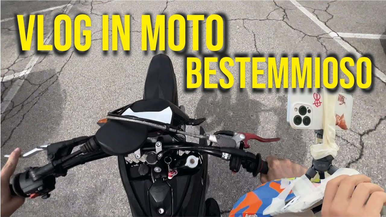 VLOG IN MOTO , SI PROVA AD IMPENNARE - YouTube
