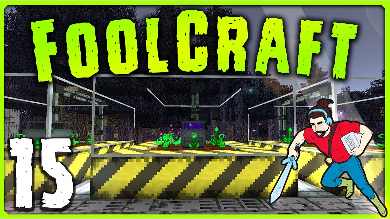 FOOLCRAFT | Ep 15 | CROP PODS OPERATIONAL!! || Minecraft Modded - YouTube