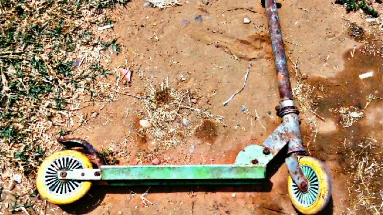 Restoration Rusty Old Scooter - Final Video ASMR - YouTube