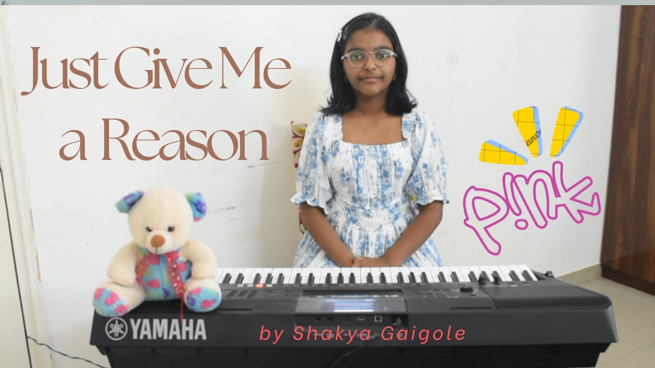 Just Give Me A Reason - Pink | Keyboard Cover by Shakya - YouTube