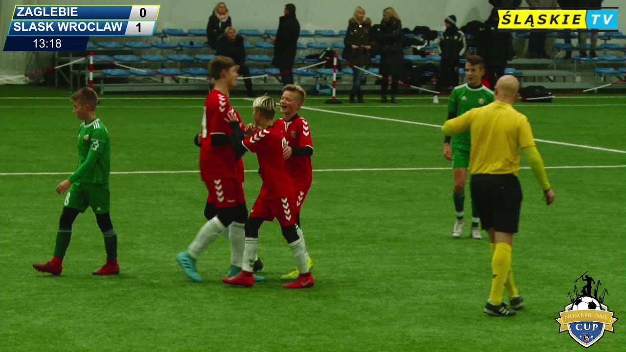 ZAGLEBIE SOSNOWIEC - SLASK WROCLAW 1:1 - YouTube
