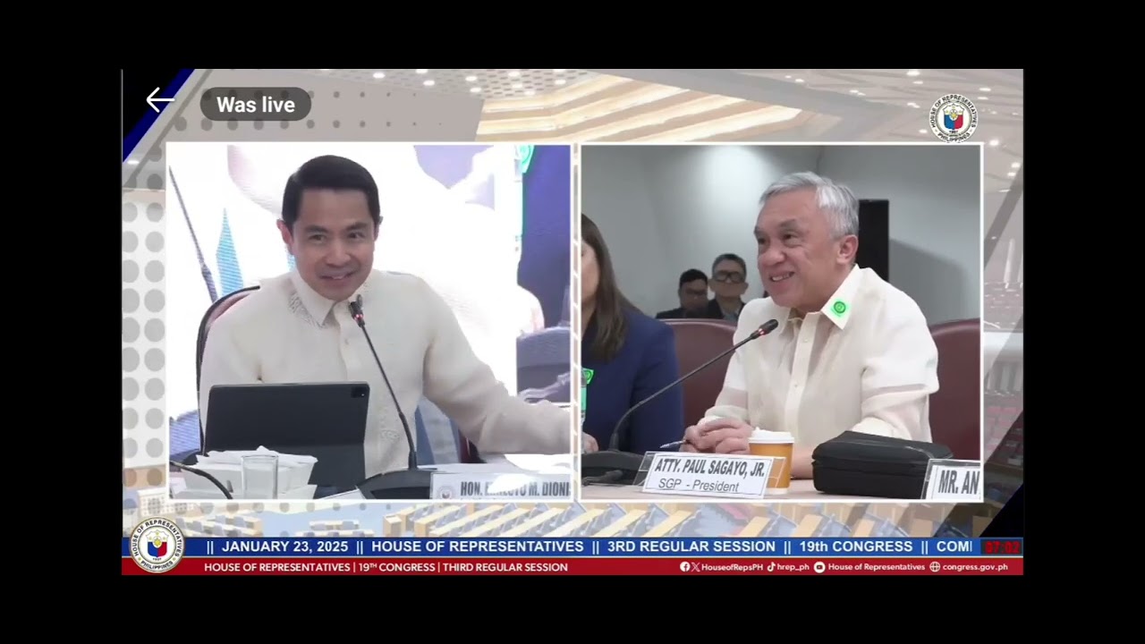 Congressman Ernix Dionisio Husay at Talino - YouTube