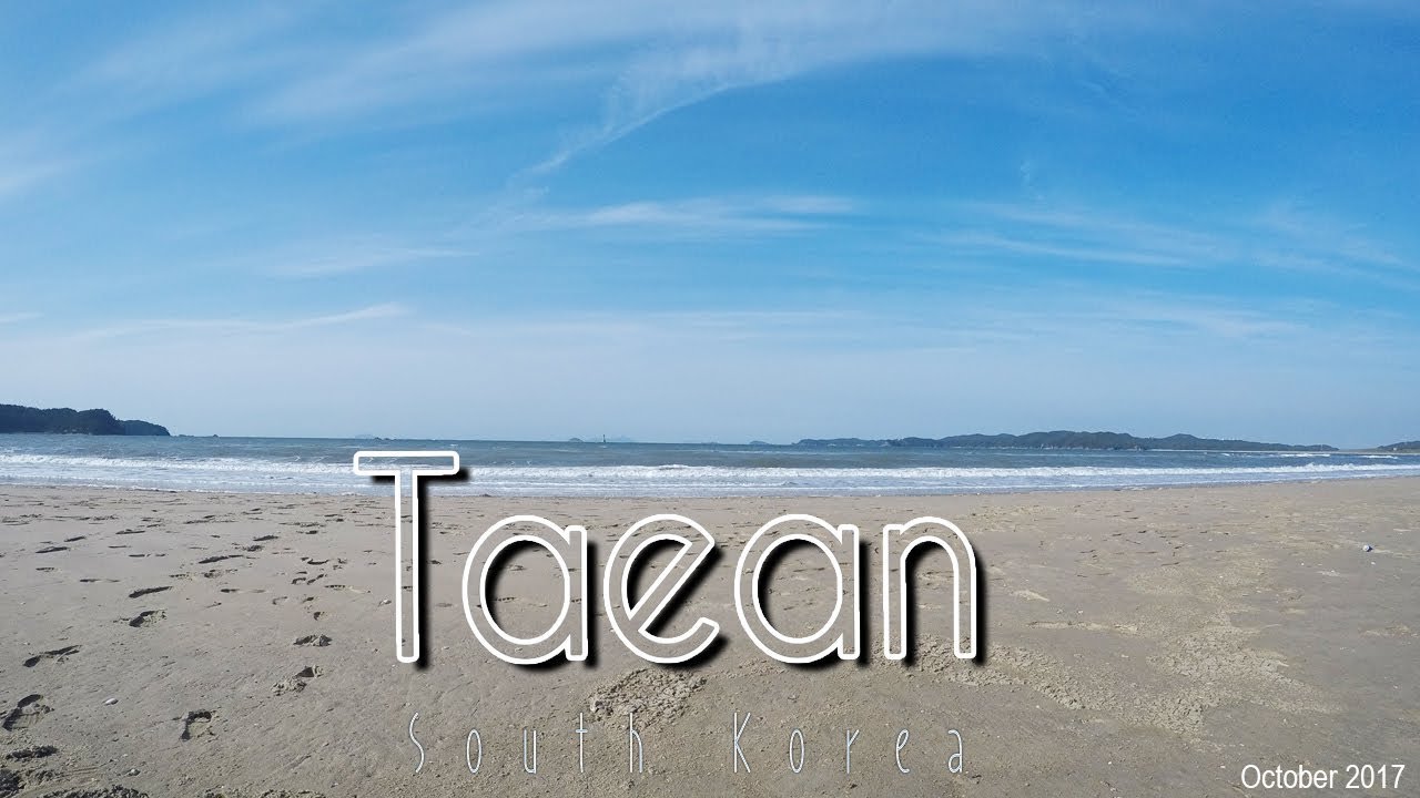 Taean, South Korea - YouTube