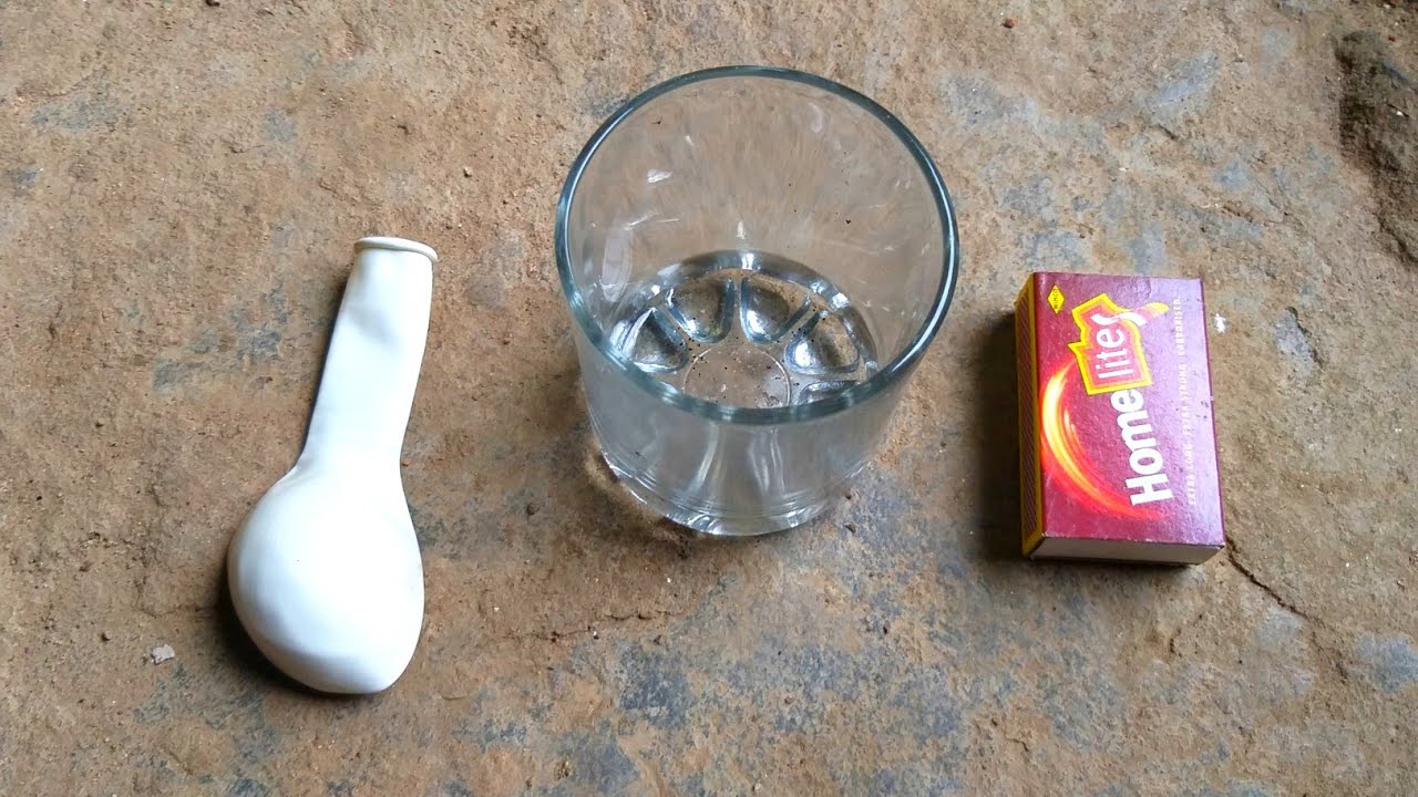 balloon glass & Maachis magic trick ideas simple magic tricks revealed ...