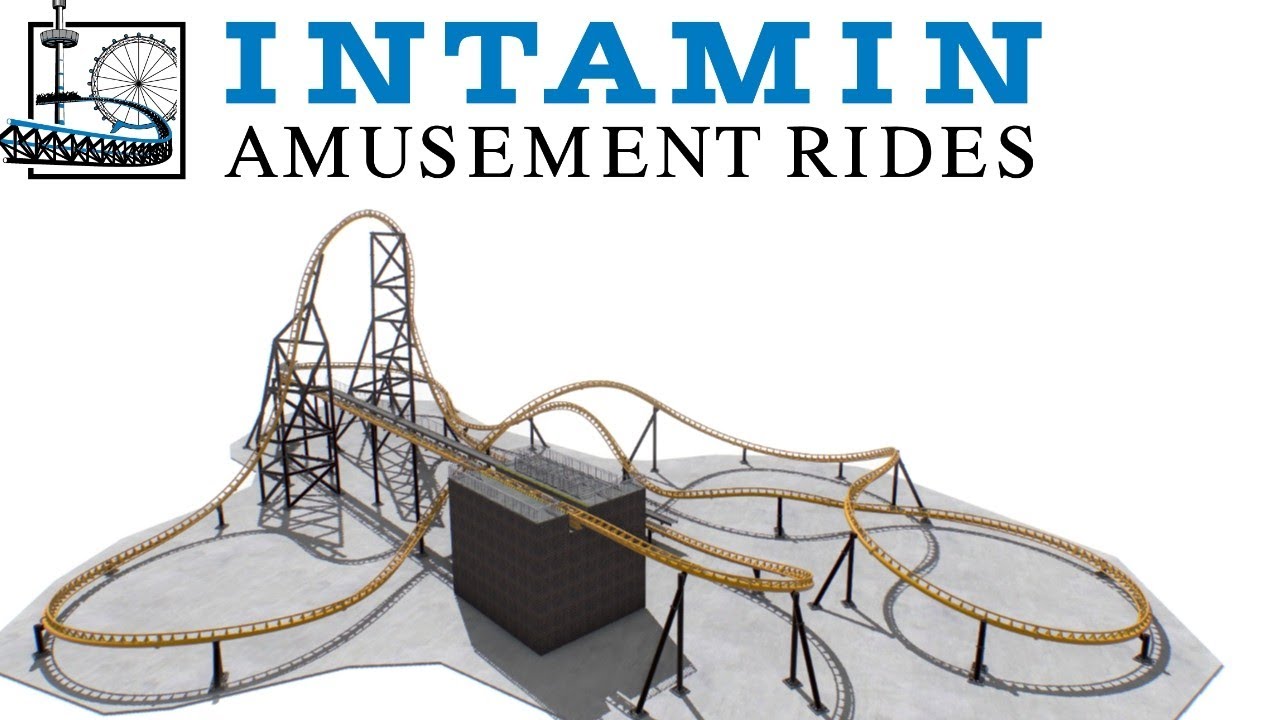 Modern Intamin Accelerator Model Concept | No Limits 2 Roller Coaster ...