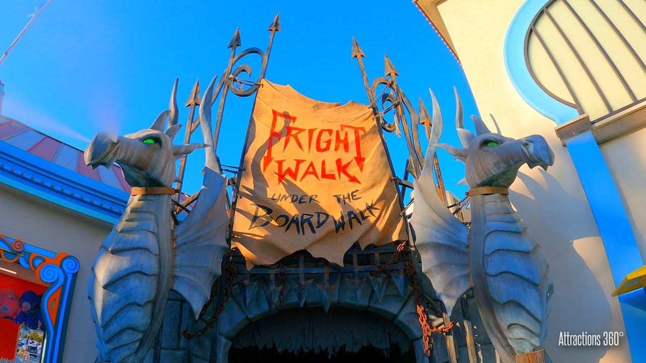 Fright Walk Haunted Attraction Walk-Through | Santa Cruz Beach ...