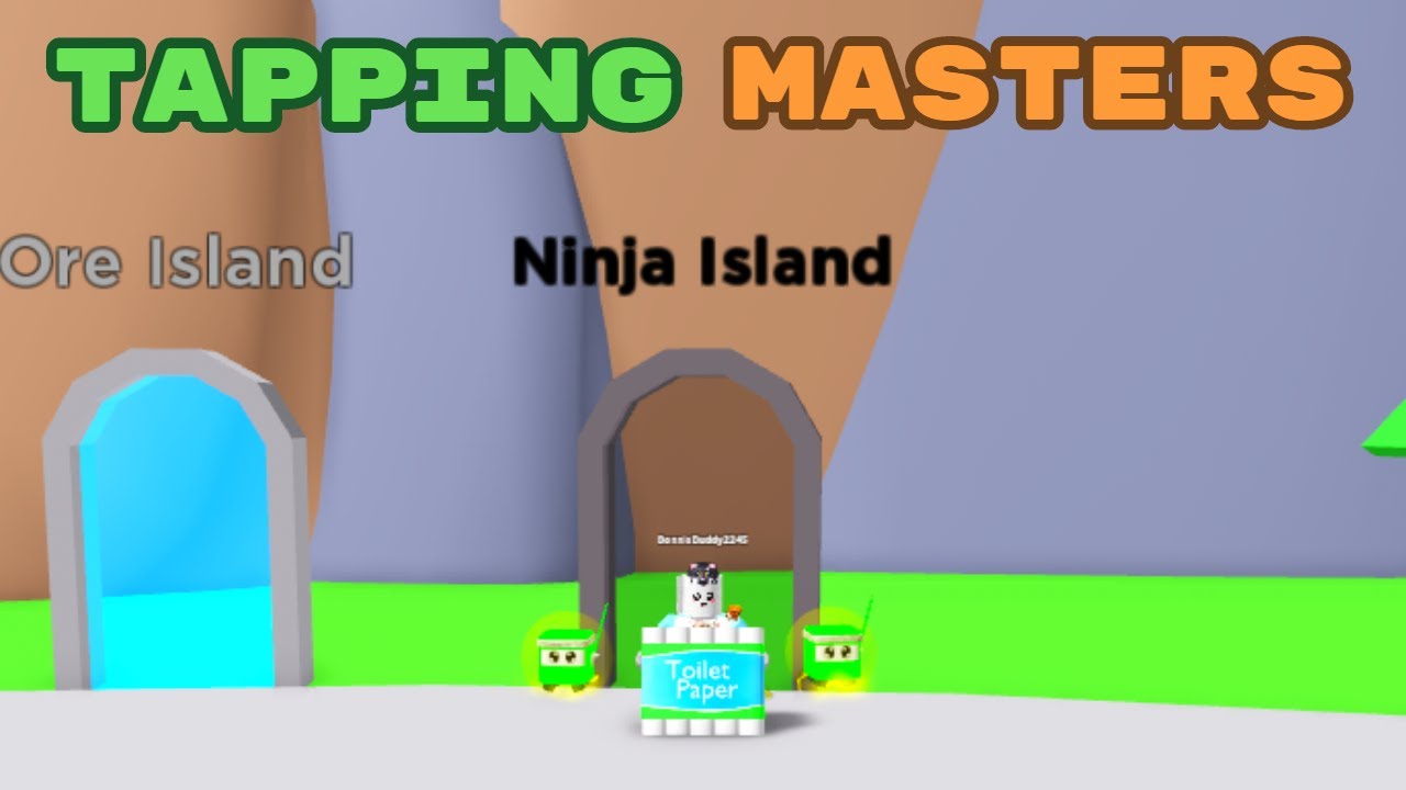 *New* Roblox Tapping Masters | Got to Ninja Island! - YouTube