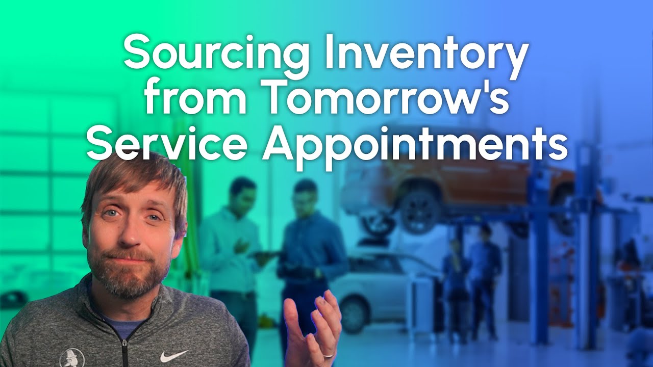 Sourcing Inventory from Tomorrow's Service Appointments - YouTube