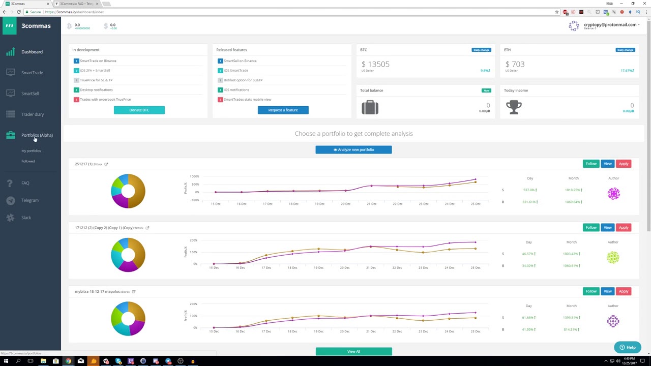 3Commas is the tool for Smart Trading and Portfolio Management, where ...