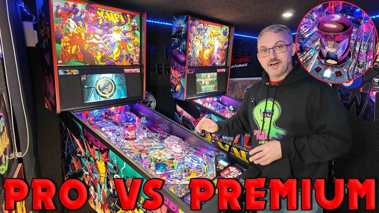 Uncanny X-Men Pinball Showdown: Pro vs Premium | Side by Side ...