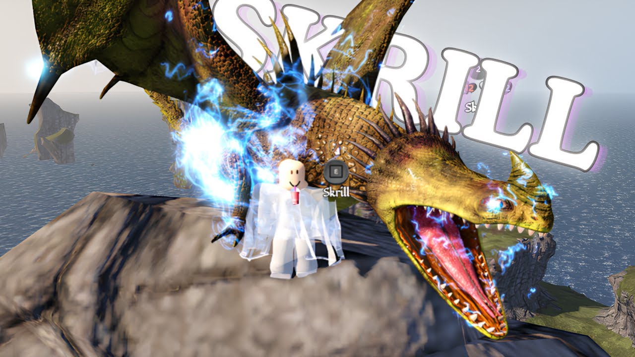 The SKRILL ! Roblox How To Train Your Dragon - YouTube