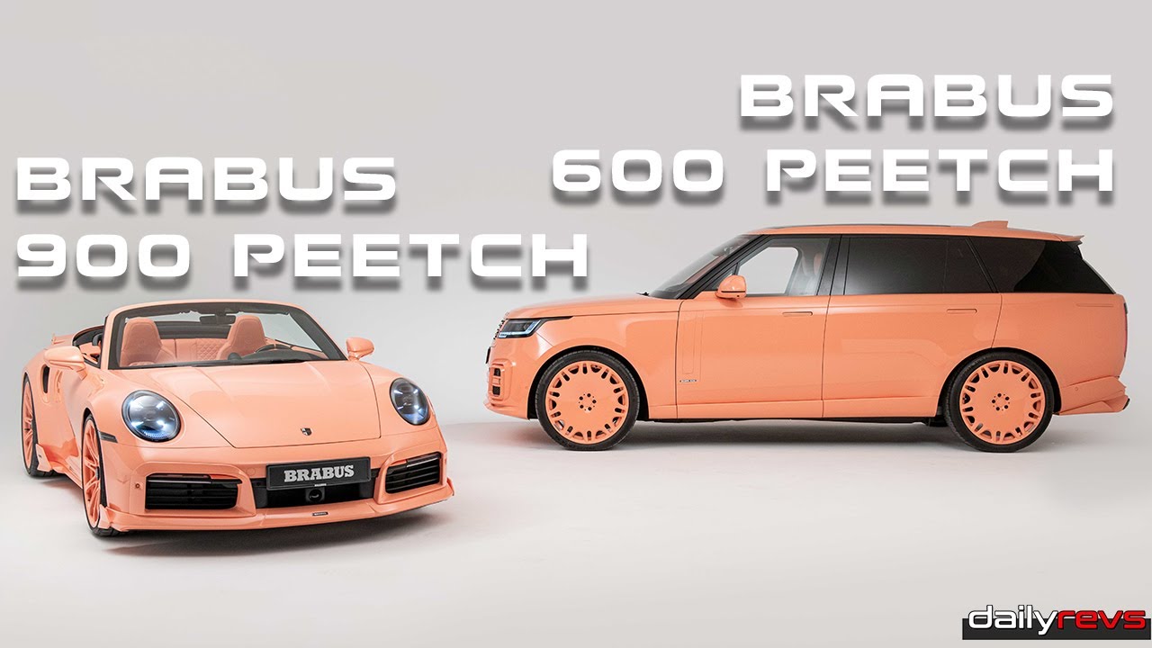 BRABUS 900 & BRABUS 600 Peetch | Bold New Flavor Of Luxury BRABUS ...
