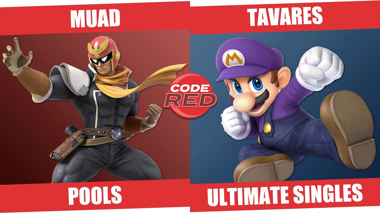 Code Red 2 - Muad (Captain Falcon) vs. Tavares (Mario), Pools - YouTube